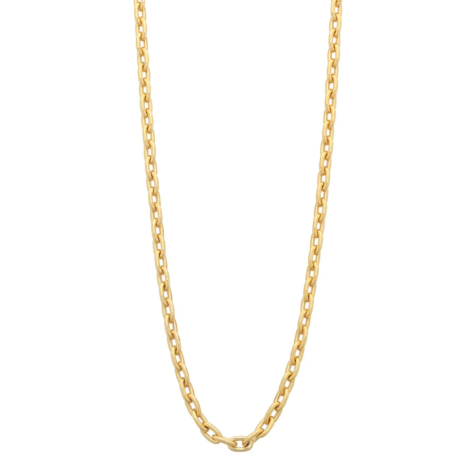 9ct Yellow Gold Silver Filled 50cm Chain. Design No: M3251 – Stearns ...