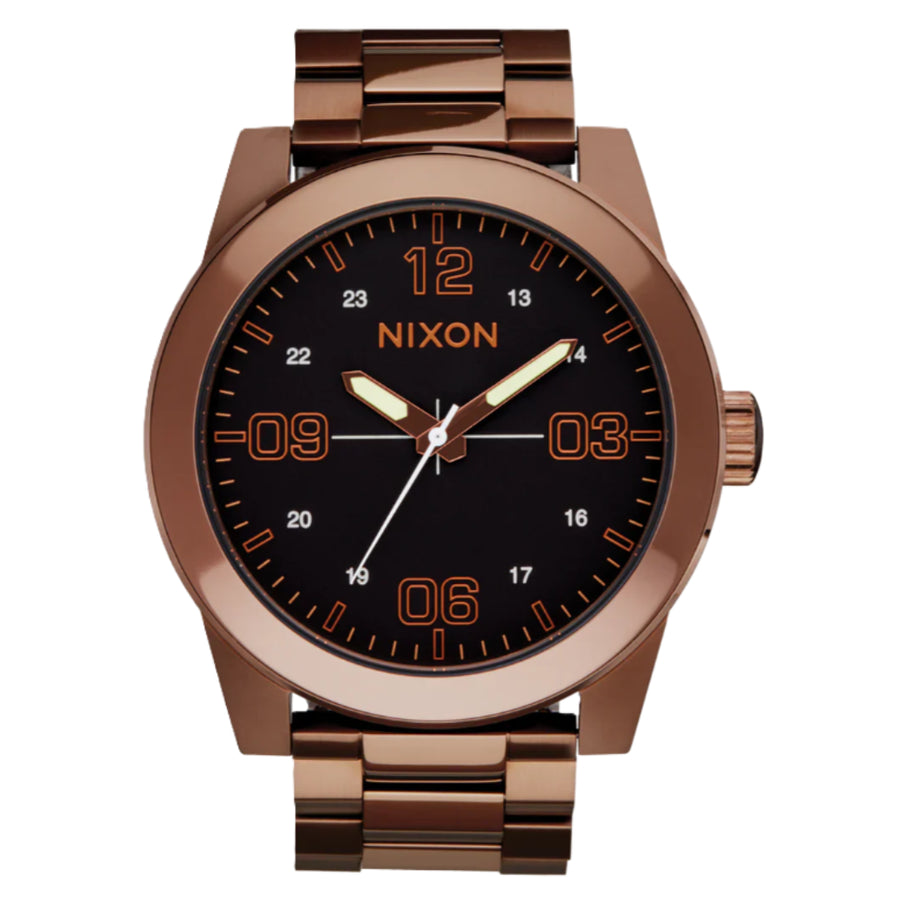 Corporal Stainless Steel Chocolate / Dark Roast Watch. Design No: A346 ...
