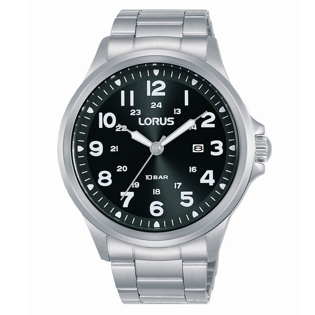 Lorus Mens Sports 100M Watch. Model No: RH991NX-9. – Stearns Jewellers